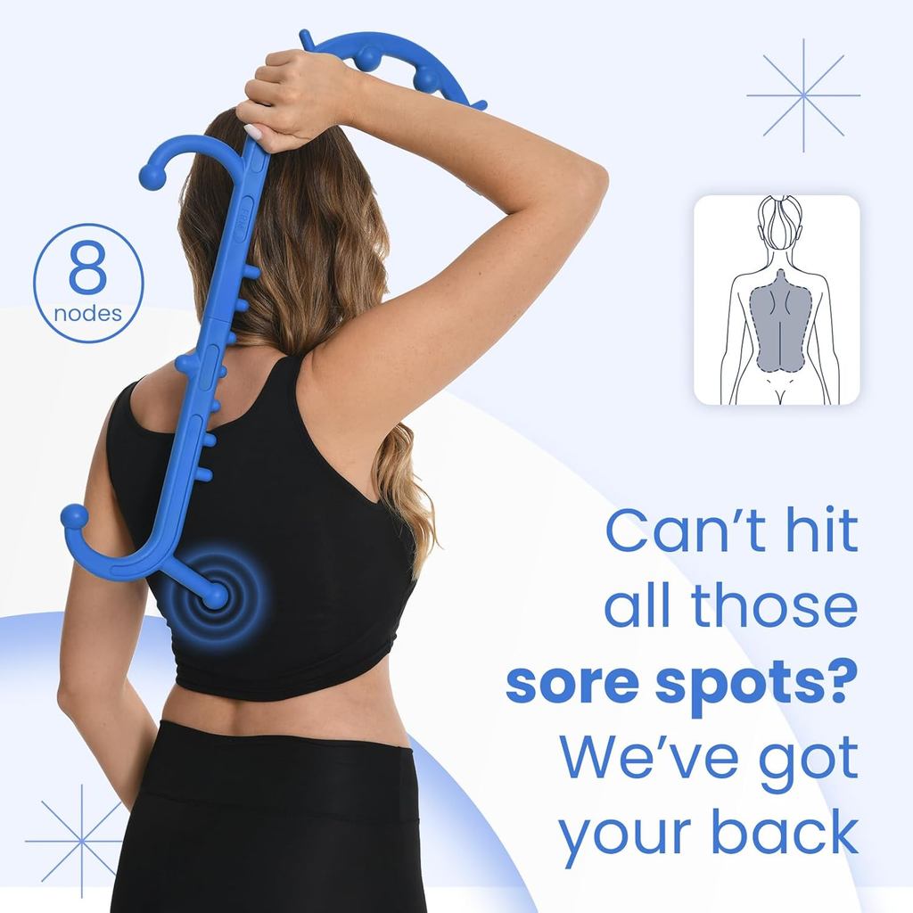 [SG]Back Neck Massager Deep Tissue Pain Relief Stick Muscle Knot ...