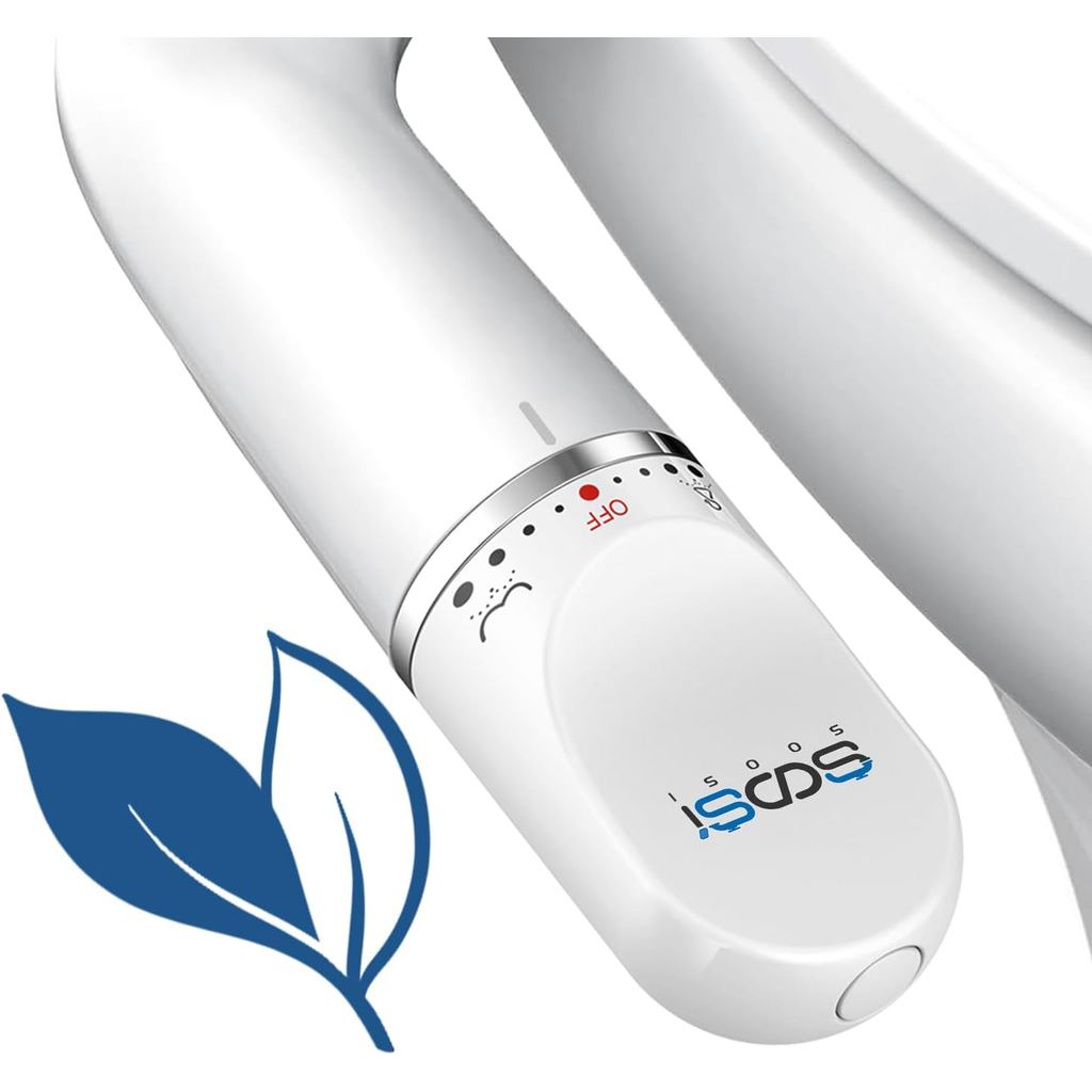 Ultra-Slim Bidet Attachment for Toilet Dual Nozzles Feminine & Rear ...