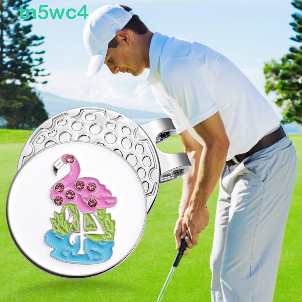 TN5WC4 Golf Cap Clip, Brim Clip Alloy Metal Golf Ball Marker, Golf ...