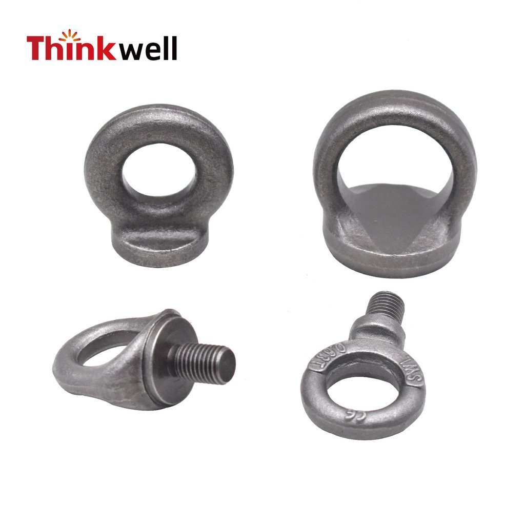 Nut Carbon Steel Stainless Steel Eye Bolt Production Screw Factory Eye ...