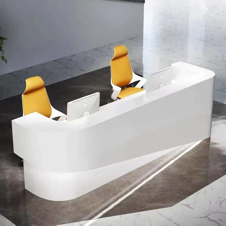 Durable Using Front Counter Sport Center Reception Desk Modern Design ...
