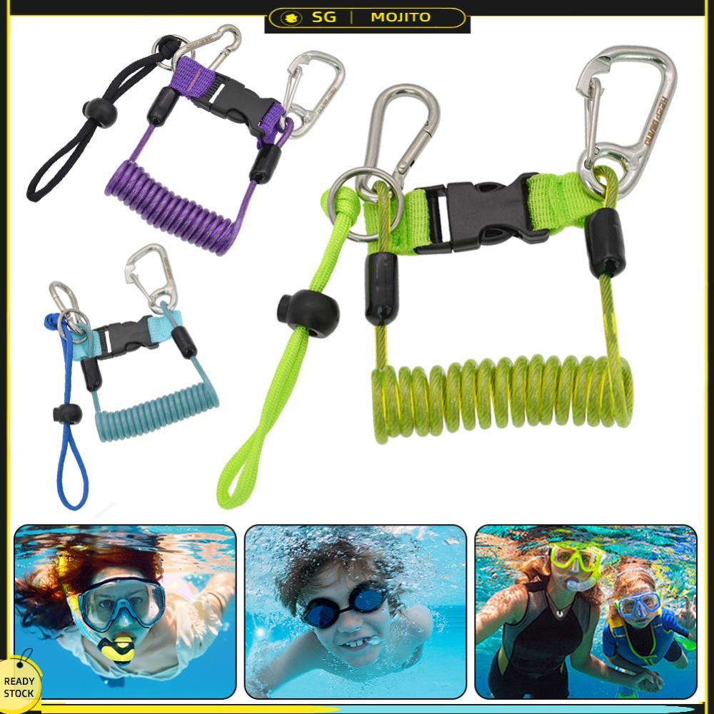 Scuba Diving Camera Lanyard with Quick Release Buckle Diving Spiral ...