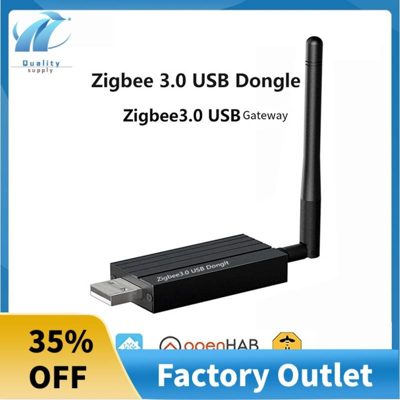 Zigbee 3.0 USB Dongle Multi-Protocol Support Plug & Play for Home ...