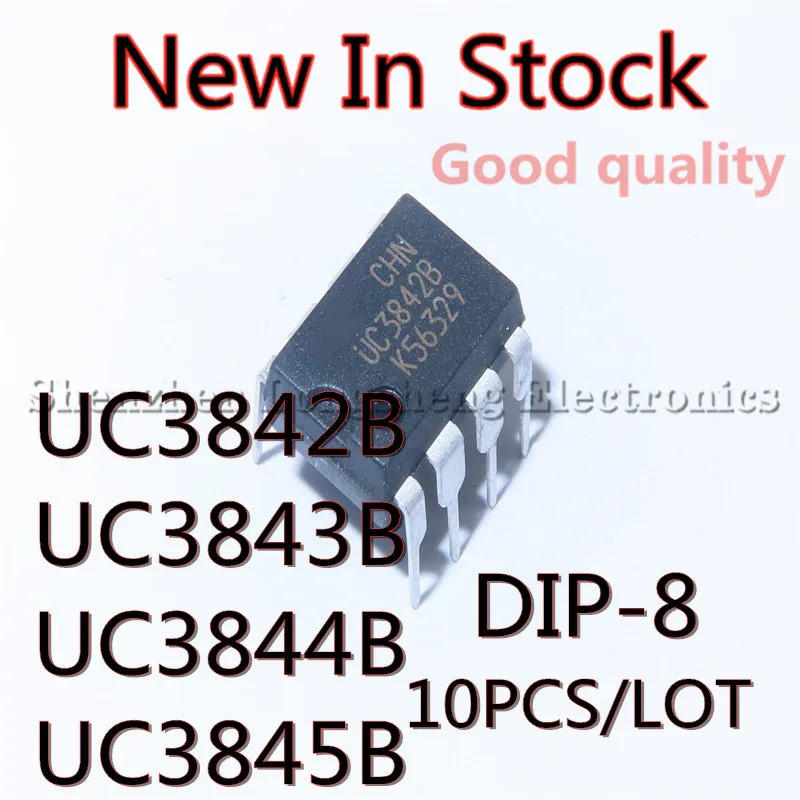 10PCS/LOT UC3842B UC3842BN UC3842B/BN/N UC3843B UC3844B UC3845B DIP-8 ...