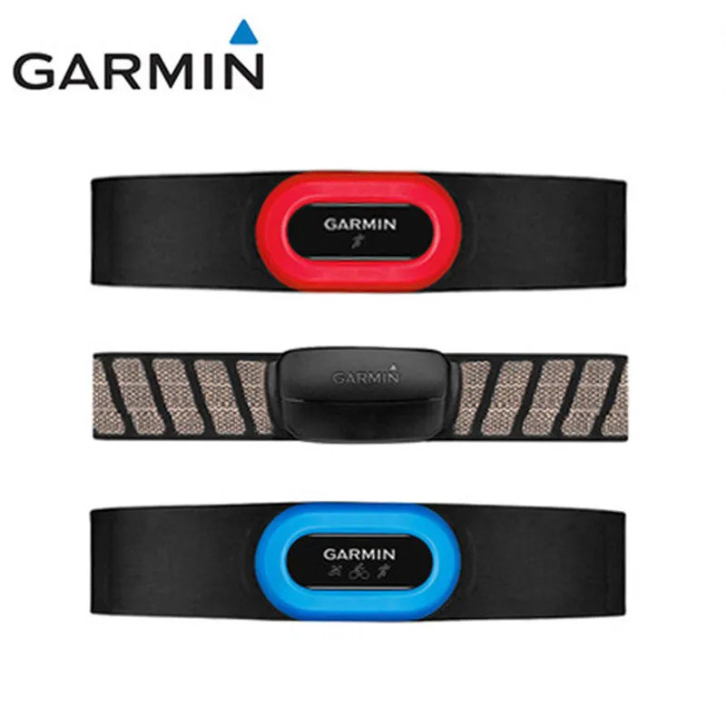 Garmin Heart Rate Transmitter & Strap Hrm-tri For Swimming Running ...