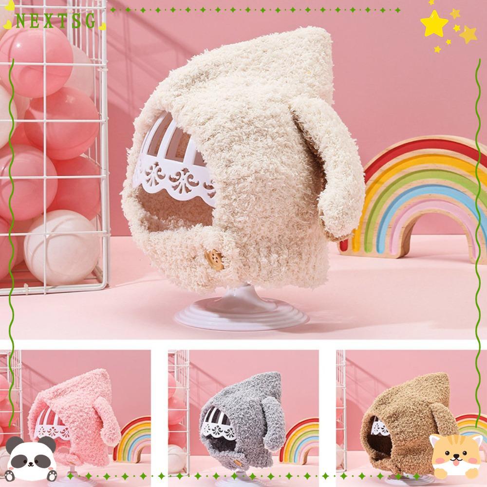 NEXTSG Winter Baby Earmuffs, Windproof Cartoon Ear Baby Knitted Cap ...