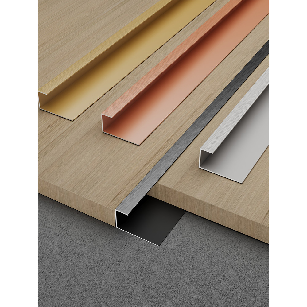 Stainless Steel u Wood Floor Edge Strip Tile Edge Strip Pressure Strip ...