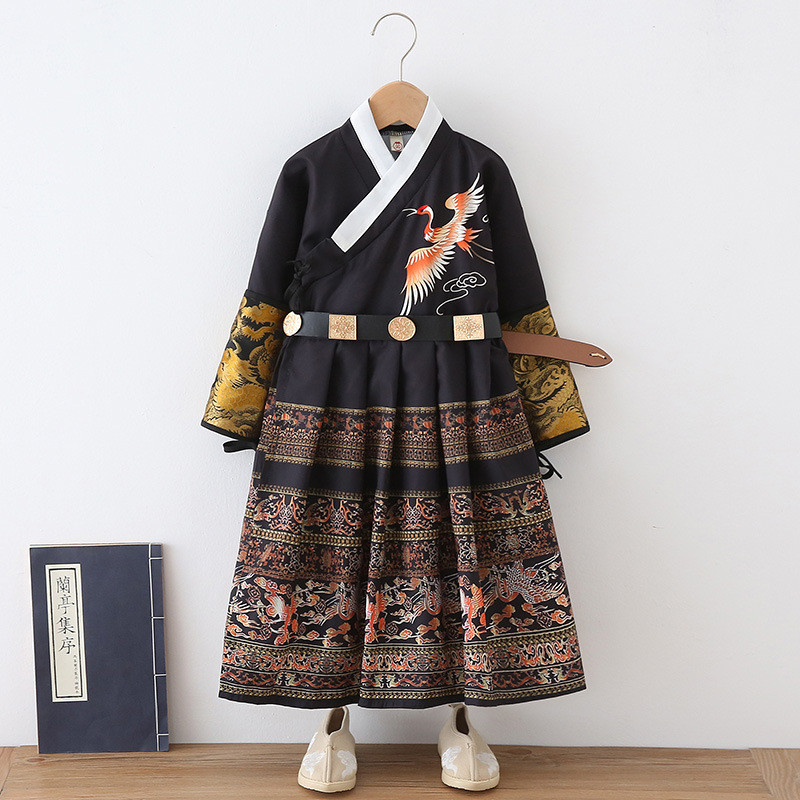 Boy Hanfu Chinese Style Suit Spring Autumn Boy Jinyi Wei Flying Fish ...