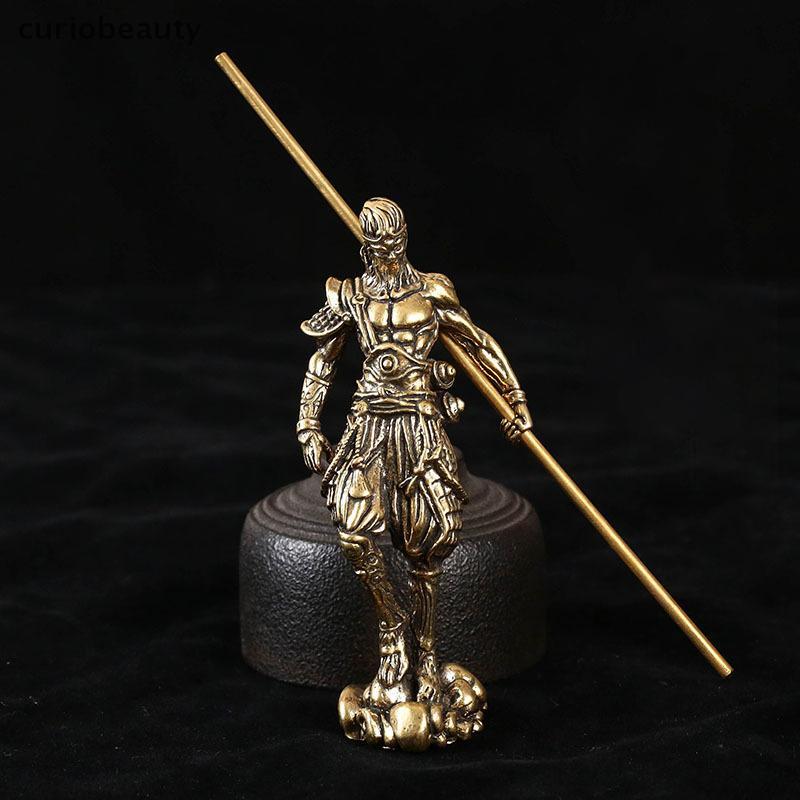 # curcur # Copper Monkey Statue 3D Sun Wukong Game Figure Copper Monkey ...