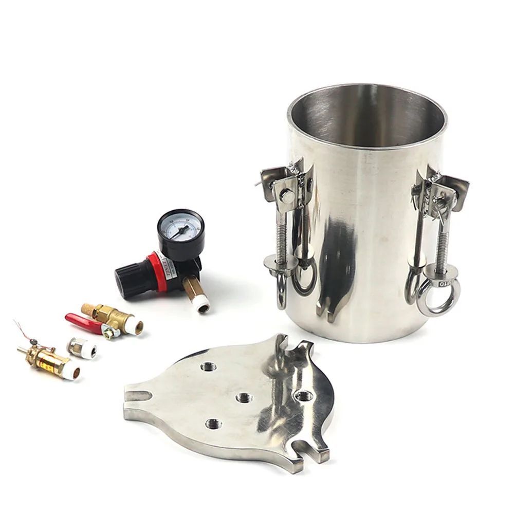 Dispenser Pressure Tank 304 Stainless Steel Pressure Barrel Dispensing ...