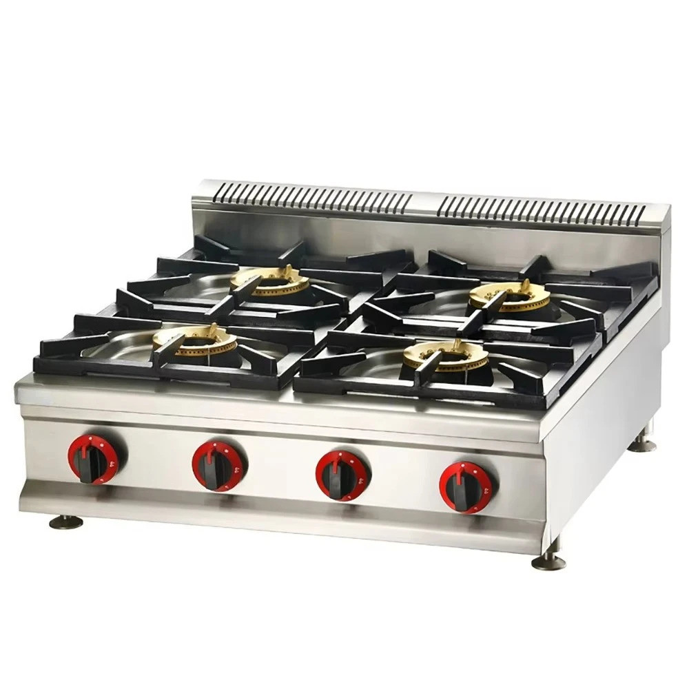 Table Top Gas Cooker With 6 Burners,commercial Kitchen Portable Outdoor ...