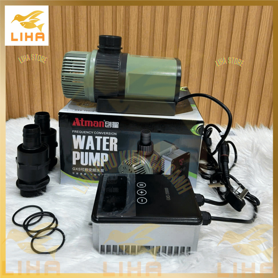 ATMAN GXS Water Pump 10-Level Inverter Control for Aquarium | Shopee ...