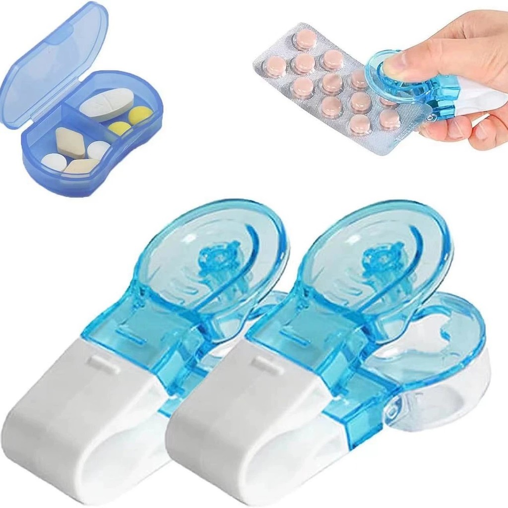 Ergonomic Pill Popper Medication Dispenser Safe Easy-Open Pack Tool ...