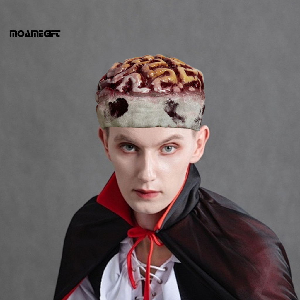 Moamegift Sensational Party Wear Realistic Zombie Brain Creepy Zombie ...