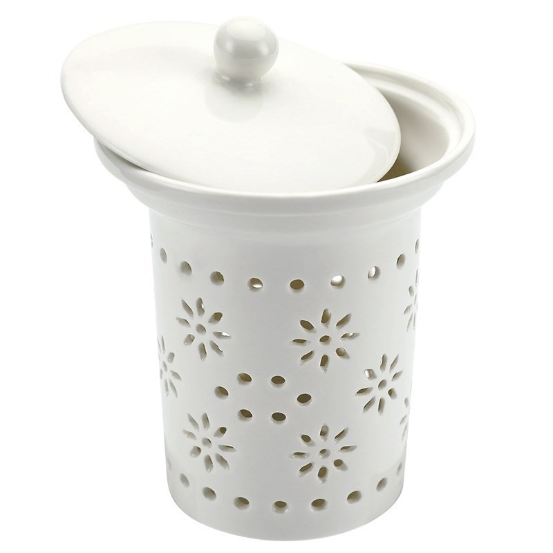 Ceramic Liner Filter Mesh Accessories Built-in Hole Separation Tea Cup ...