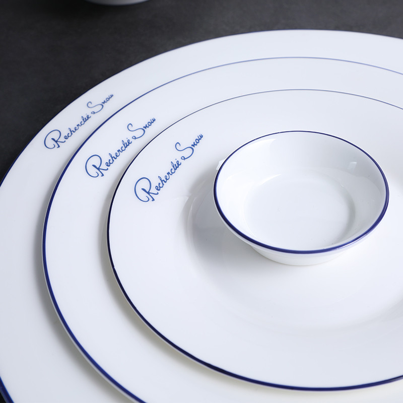 Sherman Bone China Tableware Set Nordic Japanese Dish Set Household ...