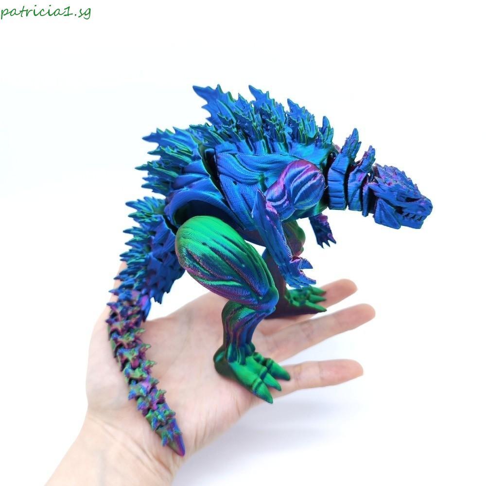 PATRICIA1 Muscle Godzilla Toy, Poseable 29cm Godzilla Action Figure ...