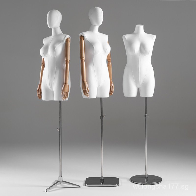 Plus Size Fat Version Mannequin Female Half Body Mannequin Clothing ...