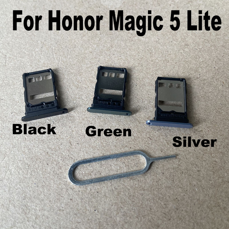 For Honor Magic 5 Lite Sim Card Tray Slot Holder Socket Adapter ...