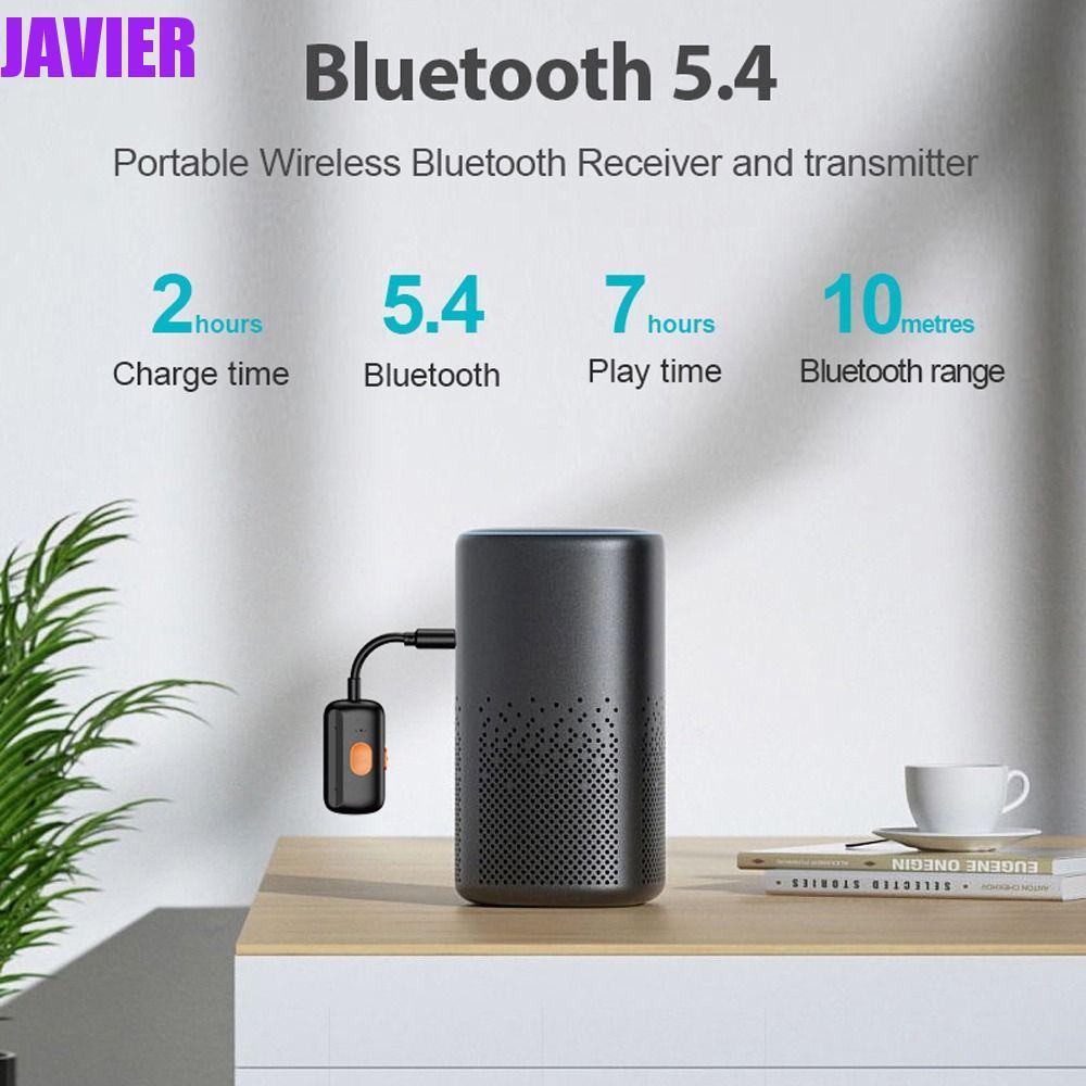 JAVIER Mini Wireless Audio Receiver, Portable 3.5mm AUX Wireless ...