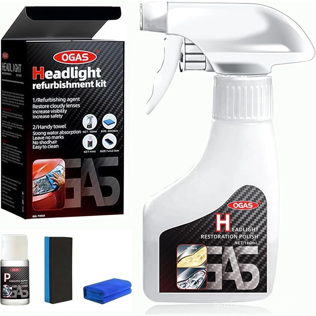 2025 New Ogas Headlight Restoration – Car Headlight Cleaner for All ...