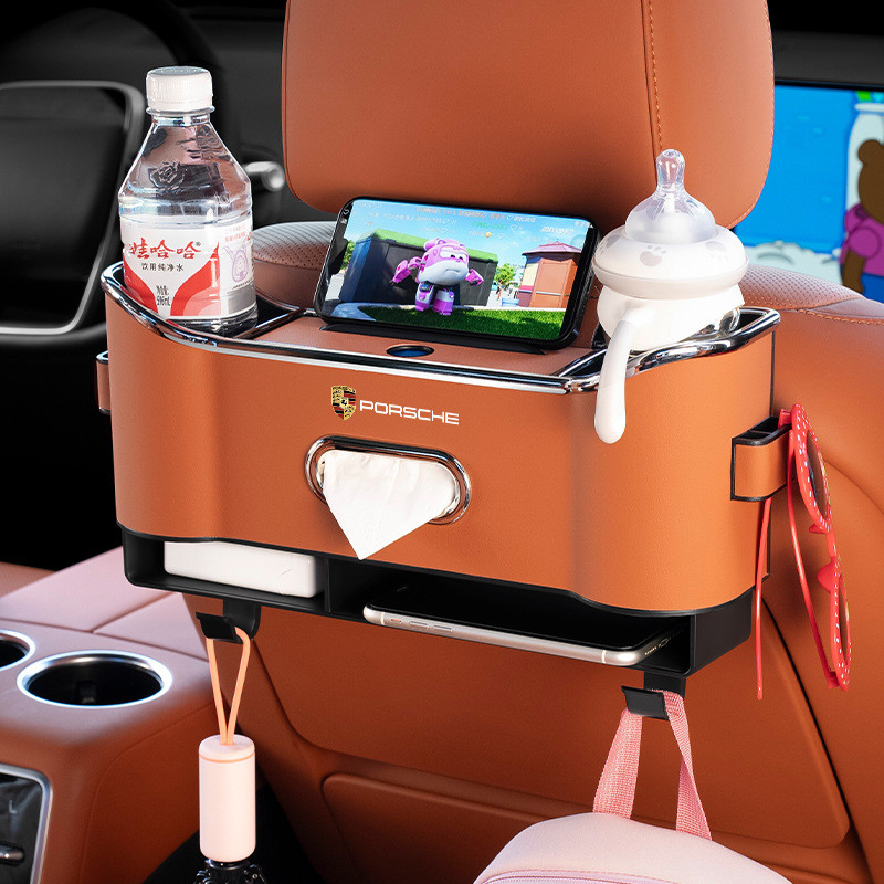 Porsche Porsche Porsche macan Cayenne Car Seat Back Storage Water Cup ...