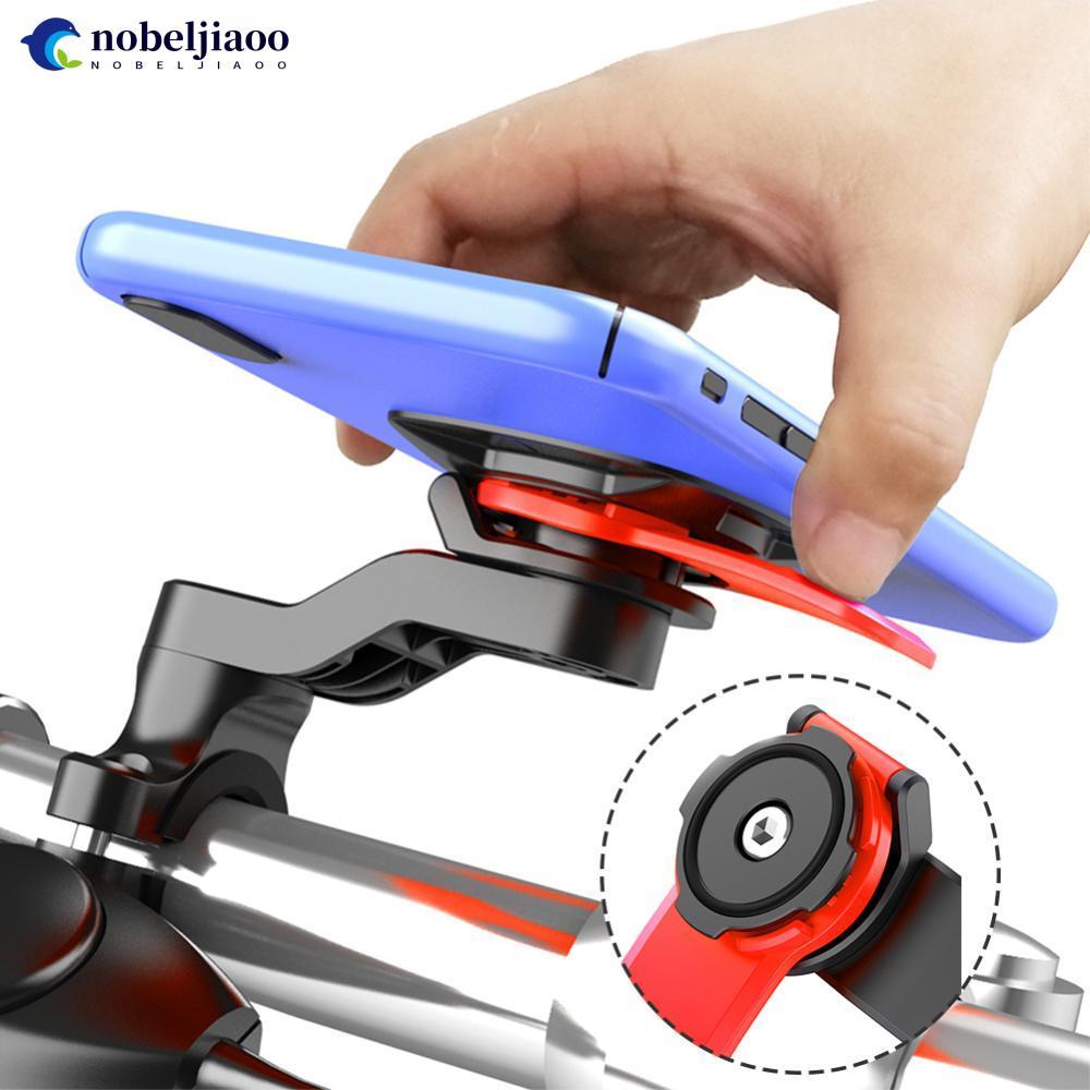 NOBELJIAOO Bicycle Phone Holder Phone Rack Device Set for Quad-Lock Out ...