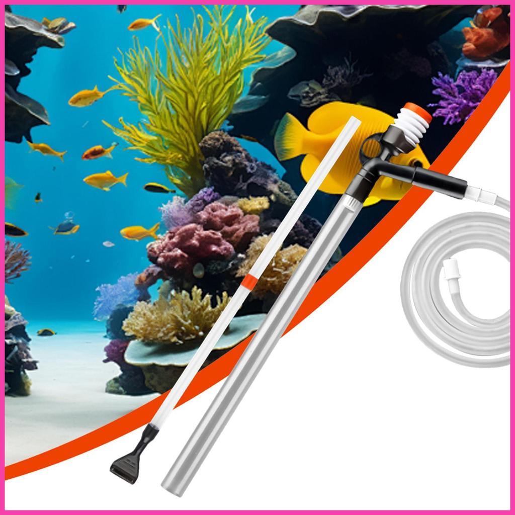 Fish Tank Cleaner 5 in 1 Aquarium Gravel Cleaner Water Changer Fish ...