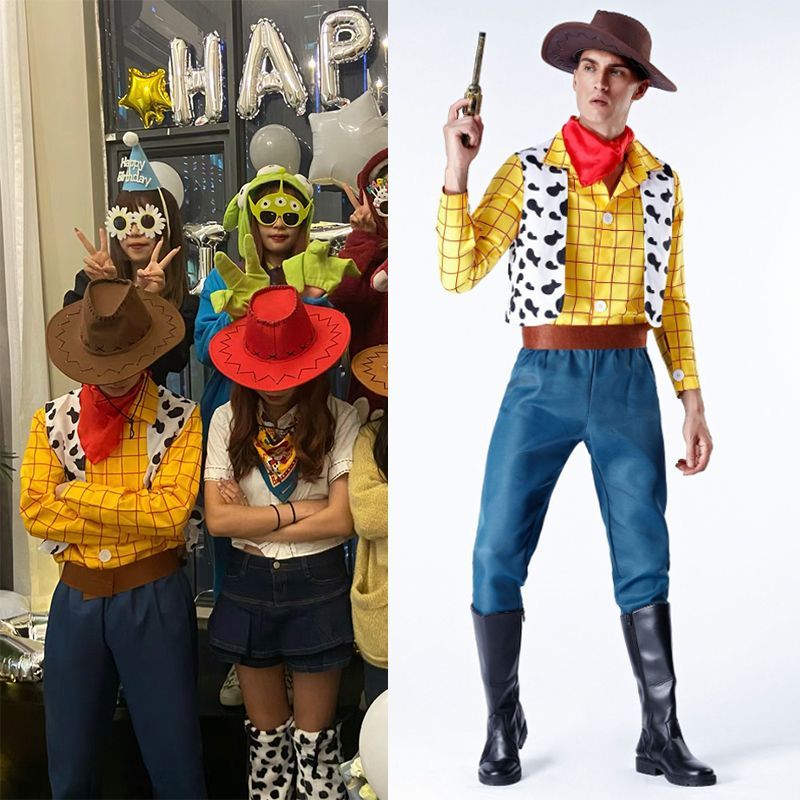 Woody Themed Denim Vest - Kids & Adults | Toy Story Costume Accessory ...