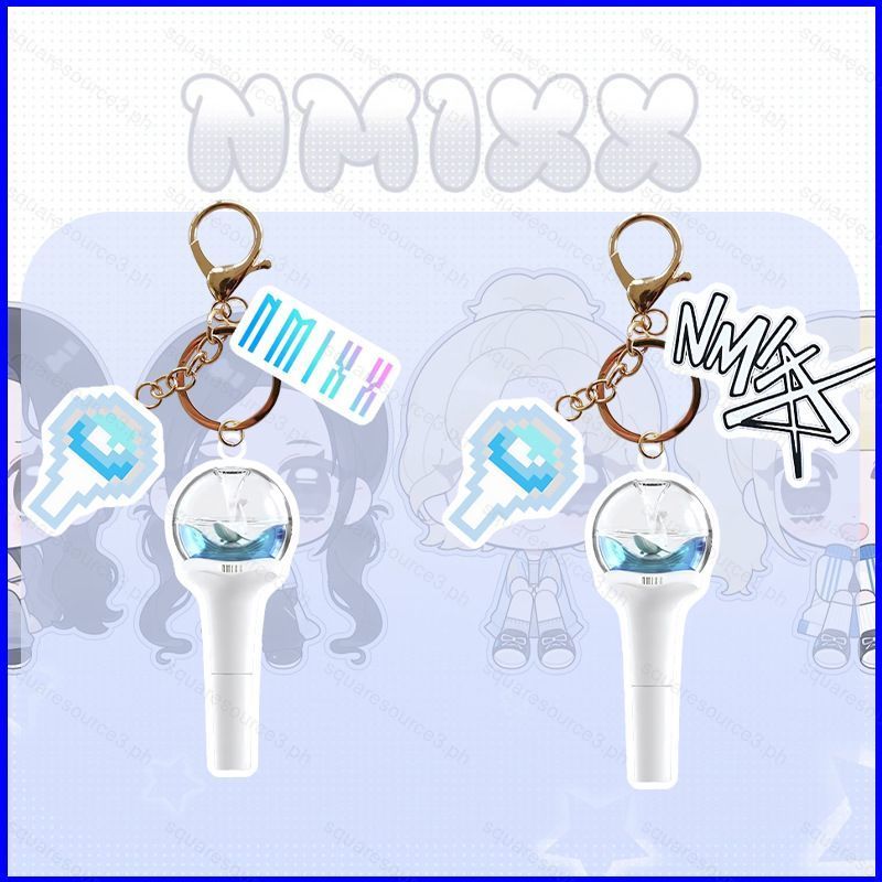 SQ3 NMIXX Acrylic Keychain Support Stick Pendant HAEWON LILY Bags ...