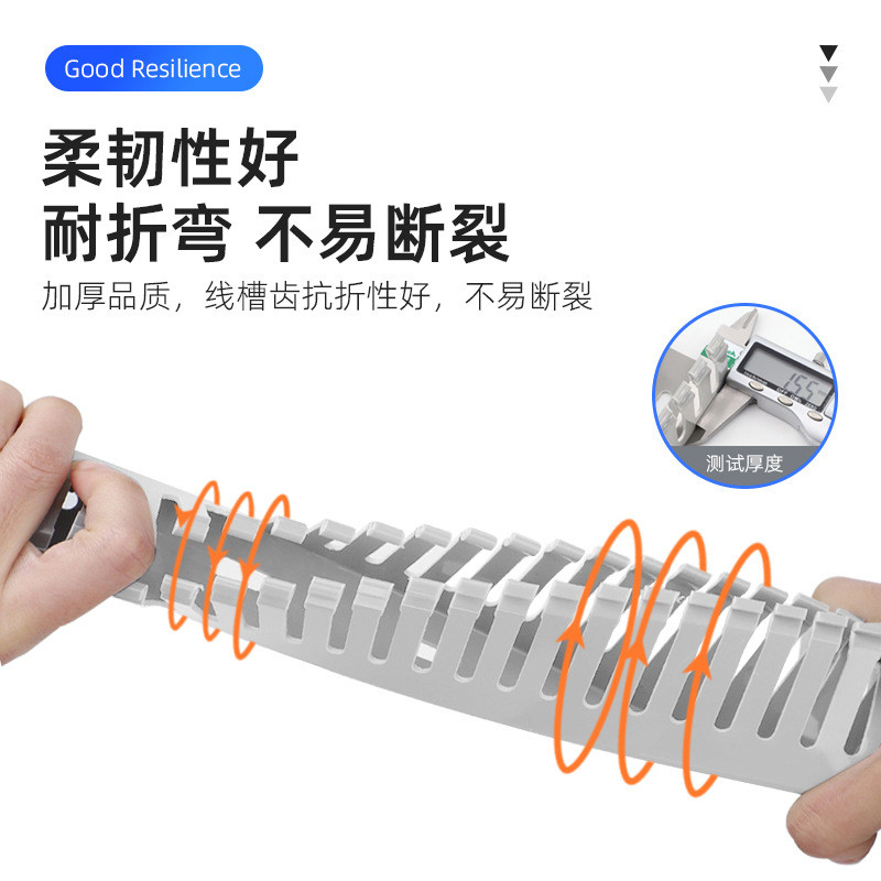 PVC Conduit for Wiring, Surface-Mounted Plastic Flame-Retardant Conduit ...