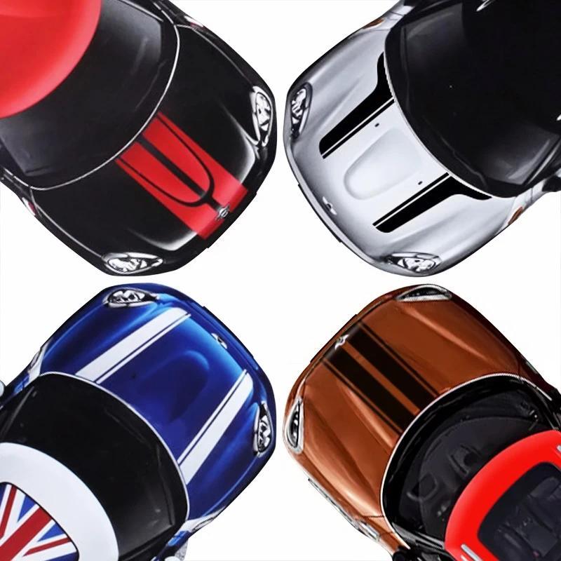Car Hood Decal Head Stripe Stickers For MINI Cooper S One JCW R55 R56 ...