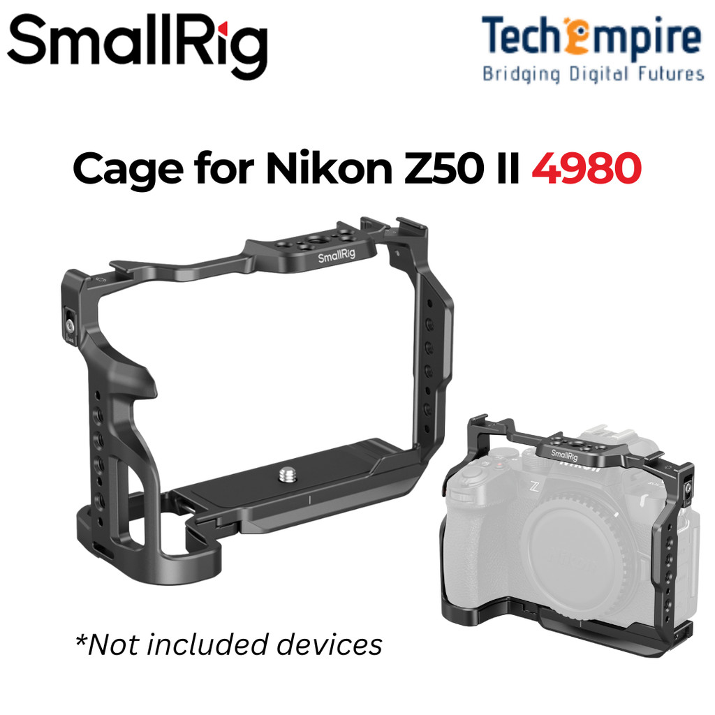SmallRig Cage for NIKON Z50 II 4980 Arca Swiss Quick Release Plate ...