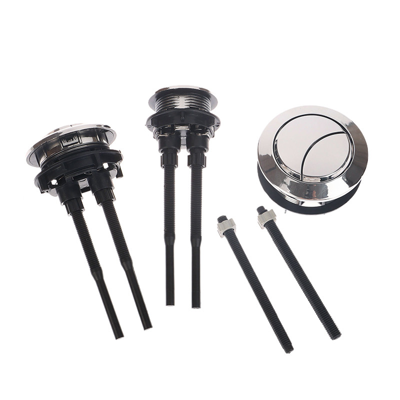 TBHB 1Pc Universal Dual Flush Toilet Water Tank Button Round Flushing ...