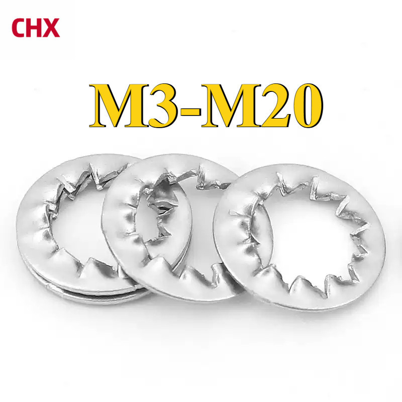 316 Stainless Steel Inner Sawtooth Washer | M3-M20 | Anti-Slip High ...