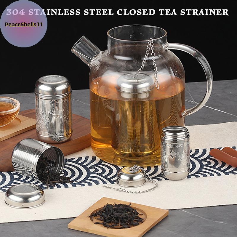PeaceShells Stainless Steel Tea Infuser Tea Leak Stainless Steel Tea ...