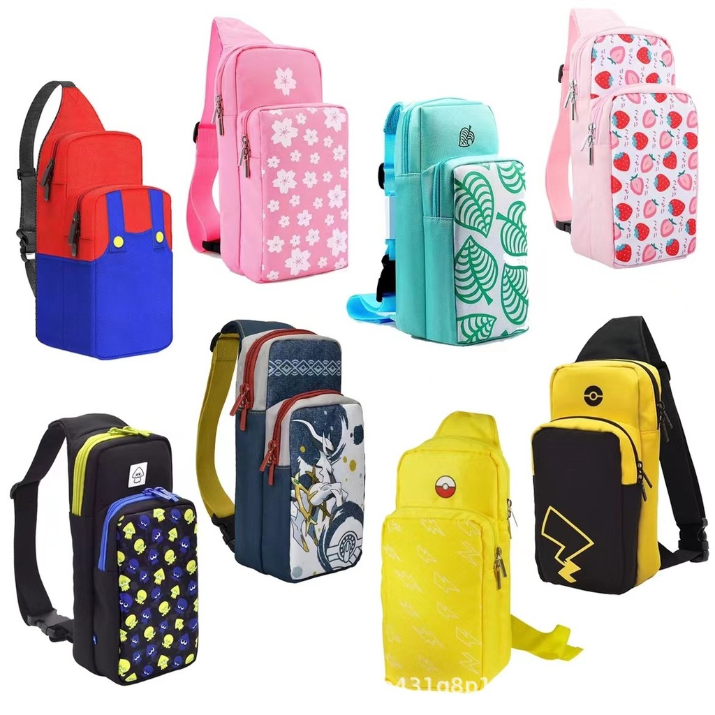 Nintendo Switch Gaming Console Shoulder Crossbody Bag, Switch OLED ...