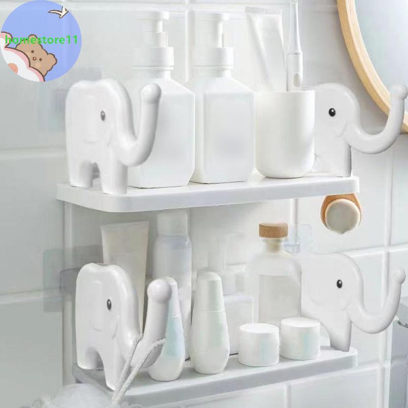 Homestore Cute Elephant Bathroom Shelves Kitchen Toilet Receive Shelf ...