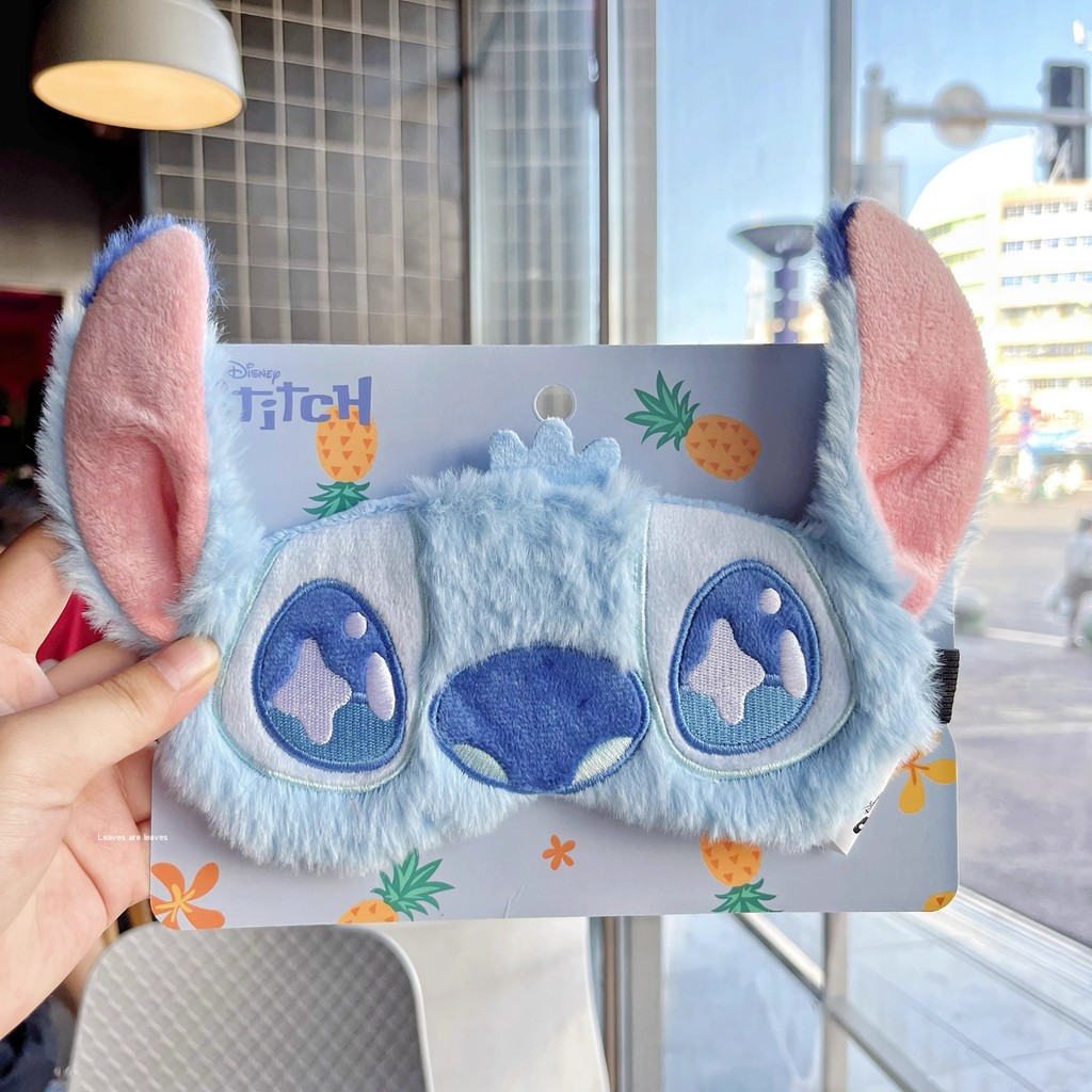 eye mask eye mask for sleeping Ins Style Cute Cartoon Light Blue Stitch ...