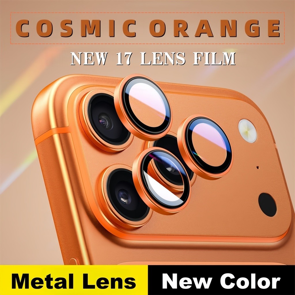 New17 Cosmic Orange Color for iphone 17 Pro Max 17 Pro Air Metal Ring ...