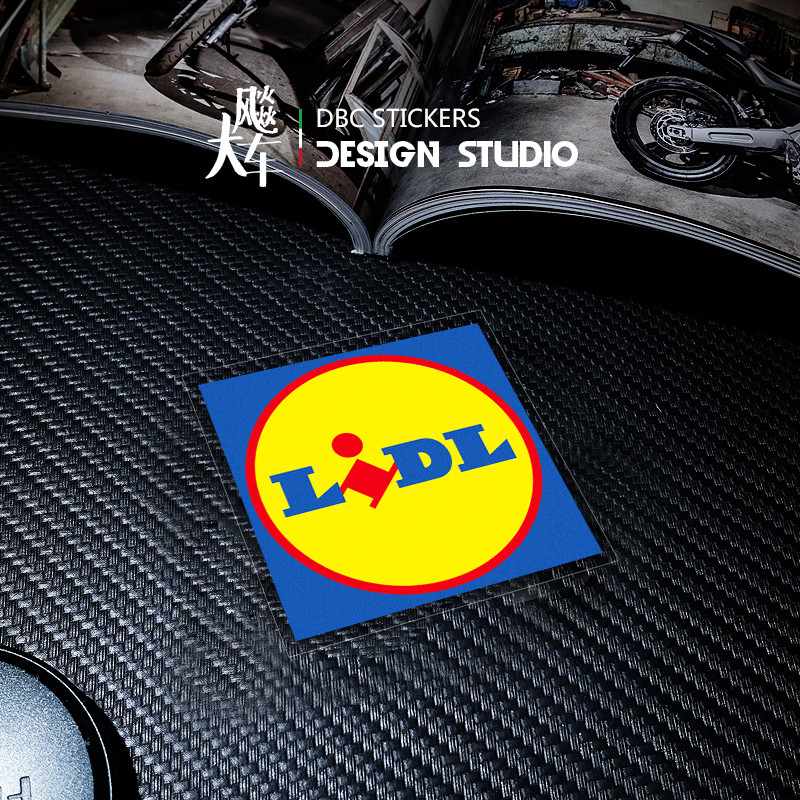 LIDL Germany LIDL Supermarket LOGO Stickers Road Bike Bike Peripheral ...