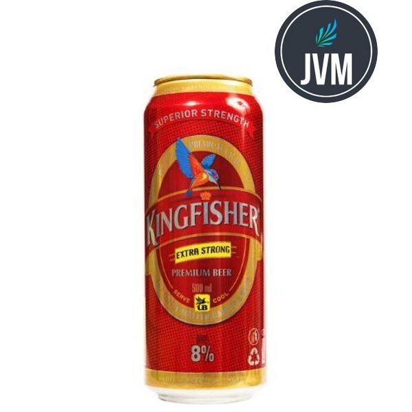 Kingfisher Extra Strong Beer 500ml | Shopee Singapore