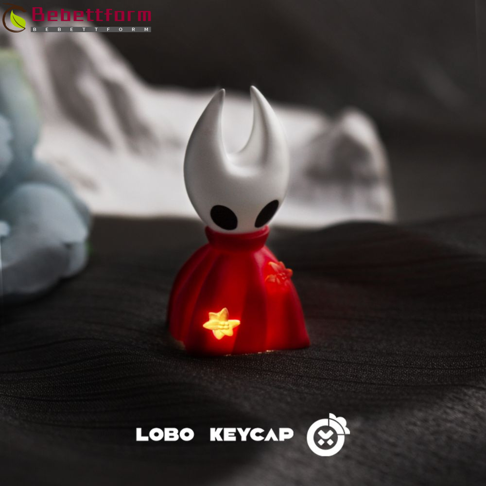 BEBETTFORM Mechanical Keyboard Keycap, Resin Hornet Hollow Knight ...