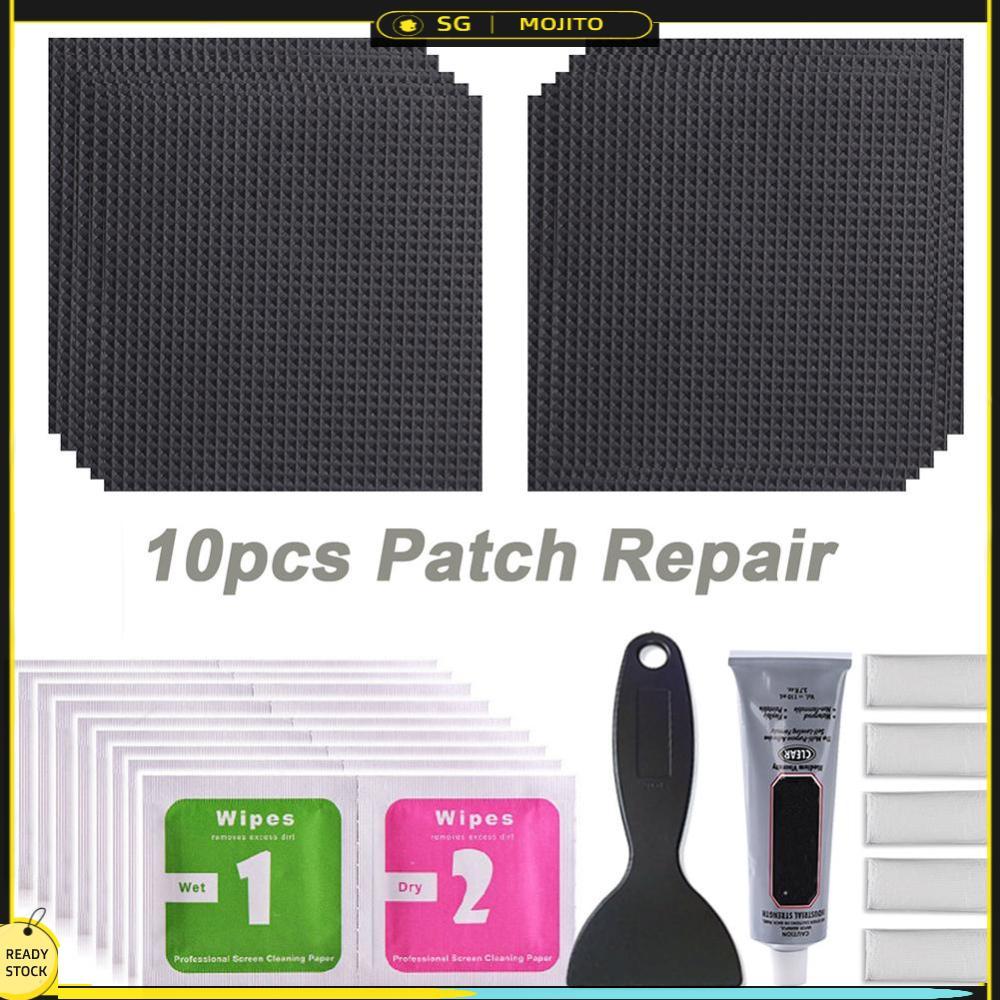 Trampoline Mat Repair Set Waterproof Trampoline Fix Repair Kit 4x4inch ...