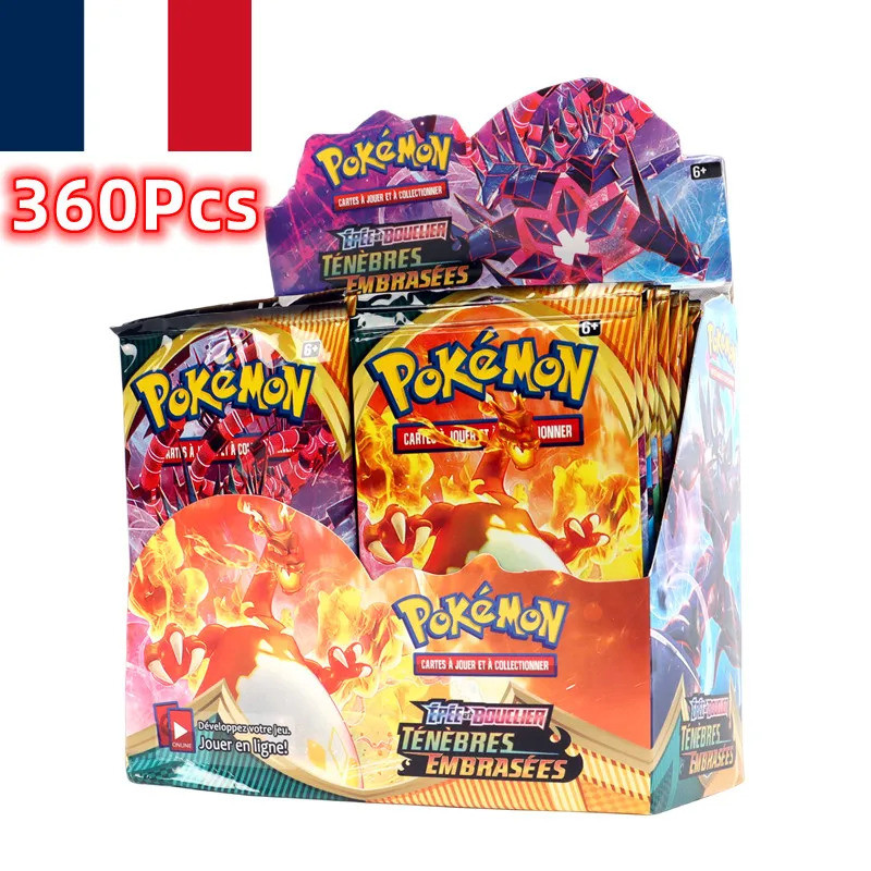 French Version Pokémon TCG: & Shield Darkness Ablaze Booster Box ...