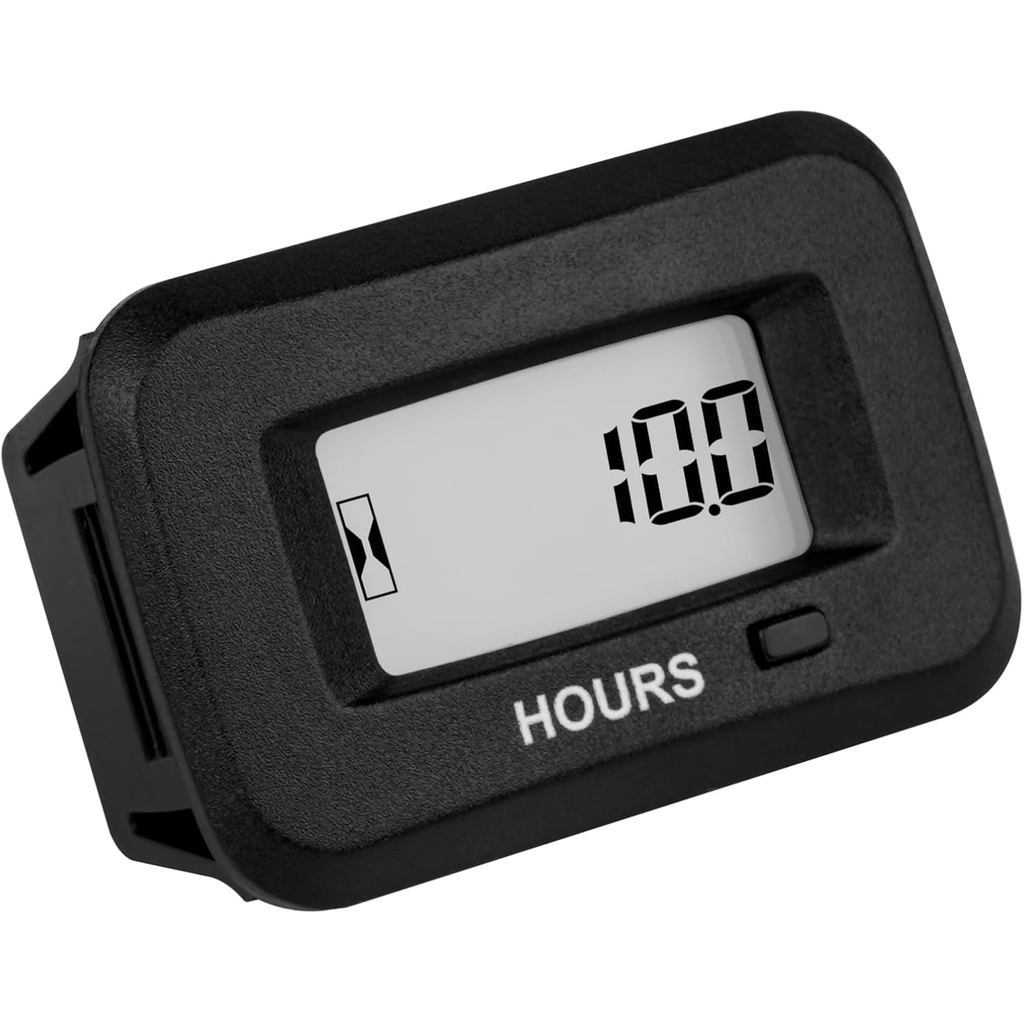 Runleader Digital Maintenance Hour Meter,AC/DC 5V to 277V for ZTR Lawn ...