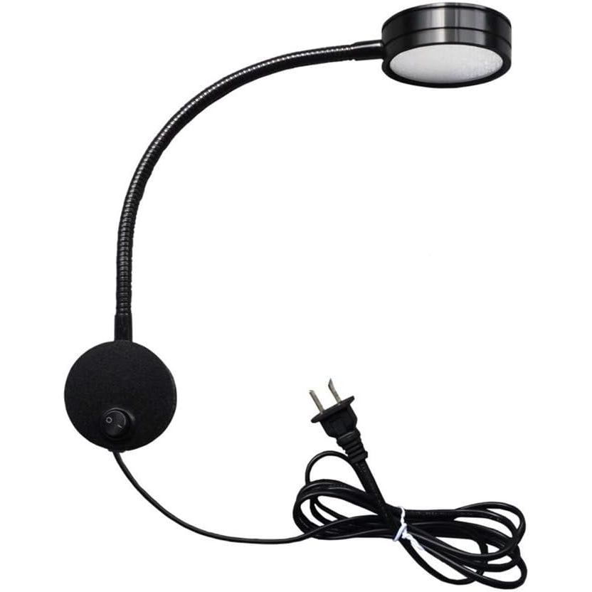 5W Wall Mounted Reading Light Flexible Gooseneck LED Sconce Lamp with ...
