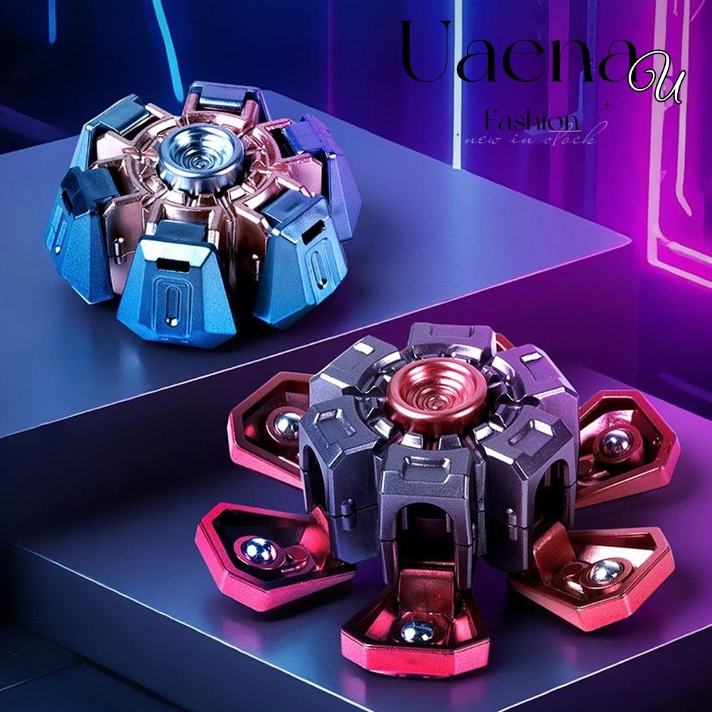 UAENAU Finger Gyroscope, Plastic Gyro Ratchet Rotating Steel Ball ...