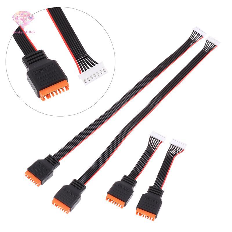 BTYB> 2Pcs Charger Extension Cable Balanced Head For 2-6S Lithium ...