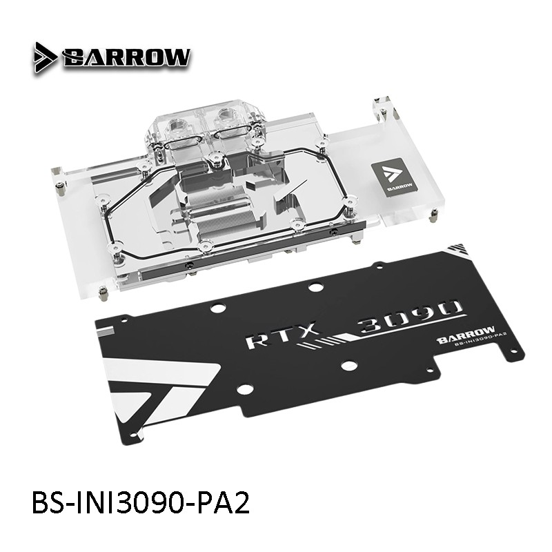 Barrow RTX 3090 GPU Water Block for Inno3D RTX 3090 ICHILL, Full Cover ...